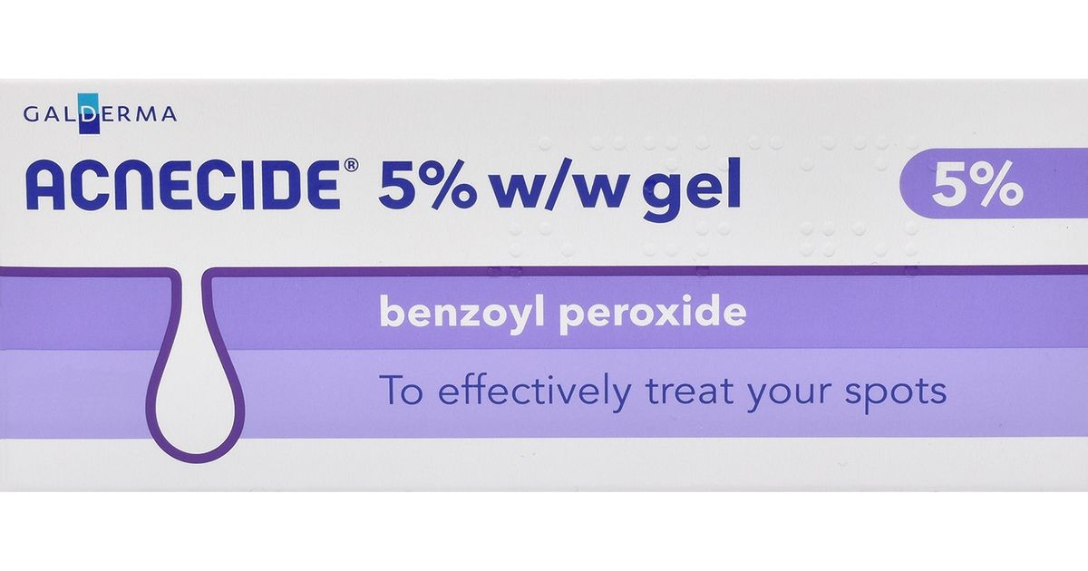 Acnecide 5% w/w Gel 60g