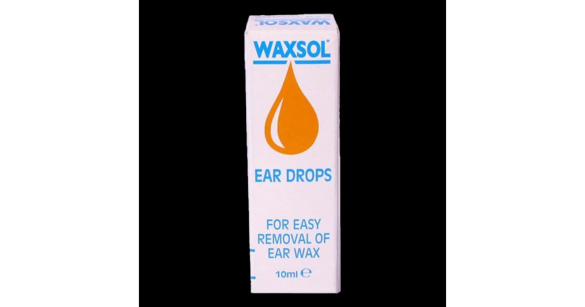 Waxsol Ear Drops | Helps disperse ear wax