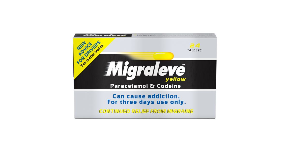 Migraleve Tablets Yellow Pack Pack of 24