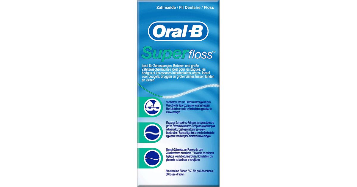 Oral B Superfloss Pack of 50