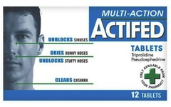 Sudafed Decongestant Capsules Pack Of 12