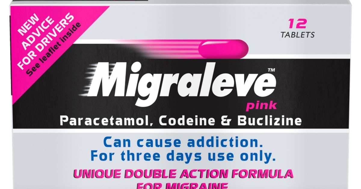 Migraleve Tablets Pink Pack of 12