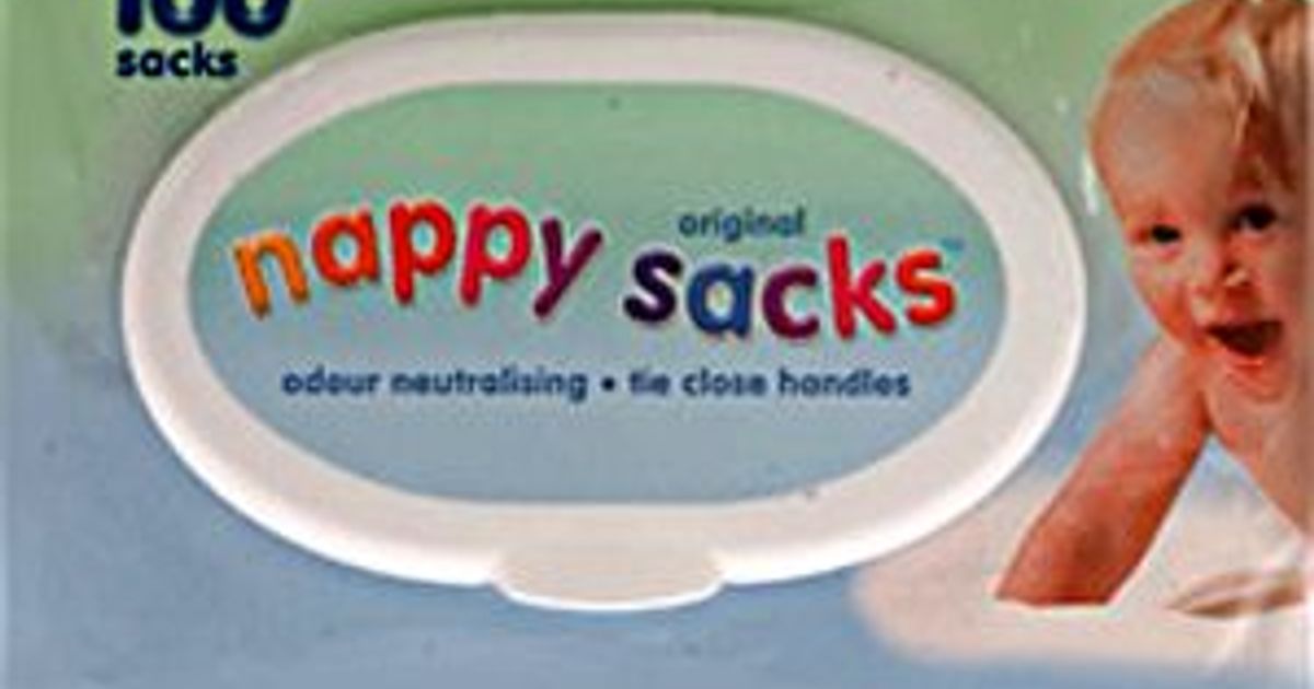 Nappy Sacks Bags Pack of 100