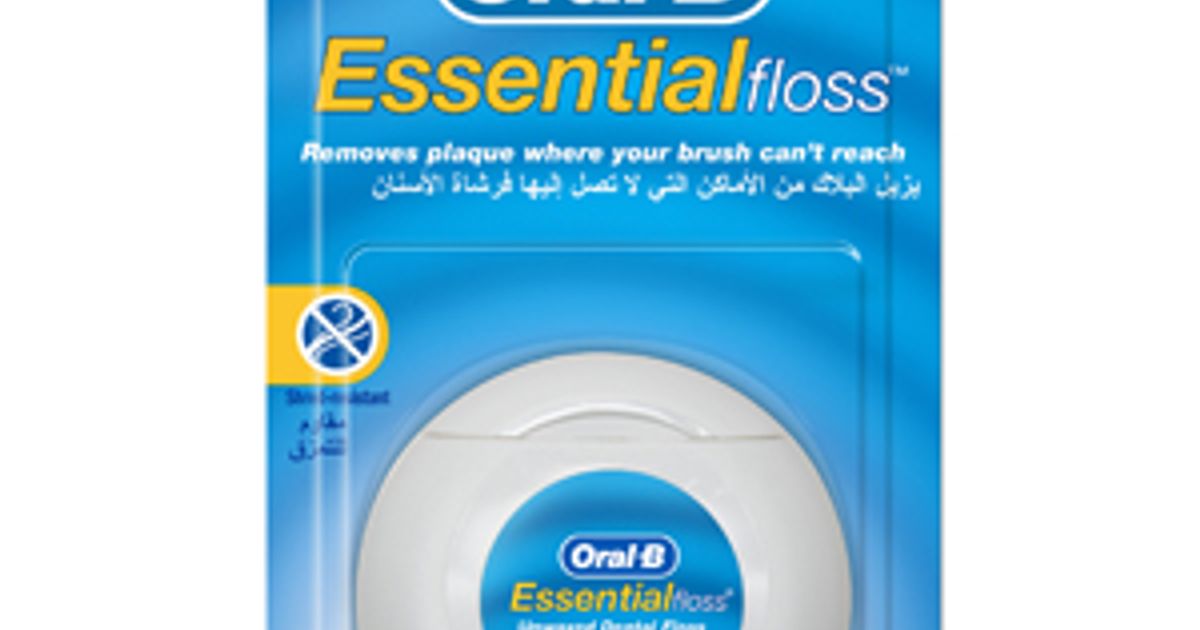 Oral B Essential Floss Unwaxed