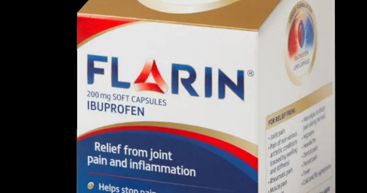 Flarin Ibuprofen 200mg Capsules (30 Pack)