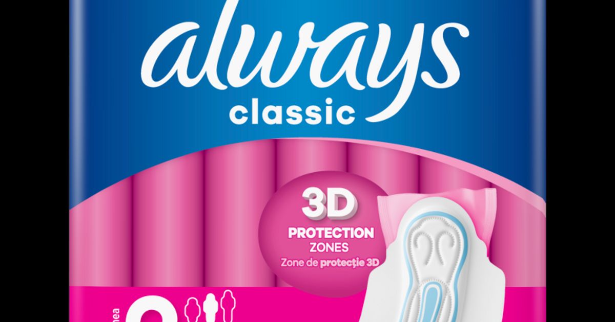 Always Classic Pads Size 2 Pack of 9