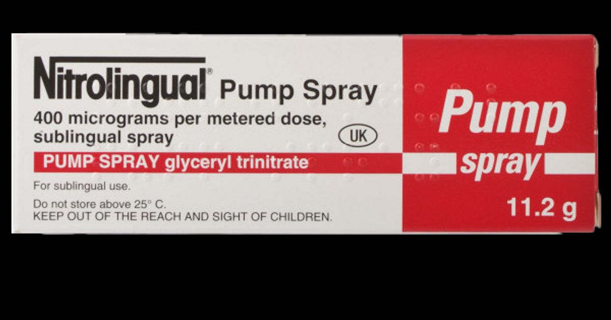 Nitrolingual Pump Spray 400mcg 200 Dose