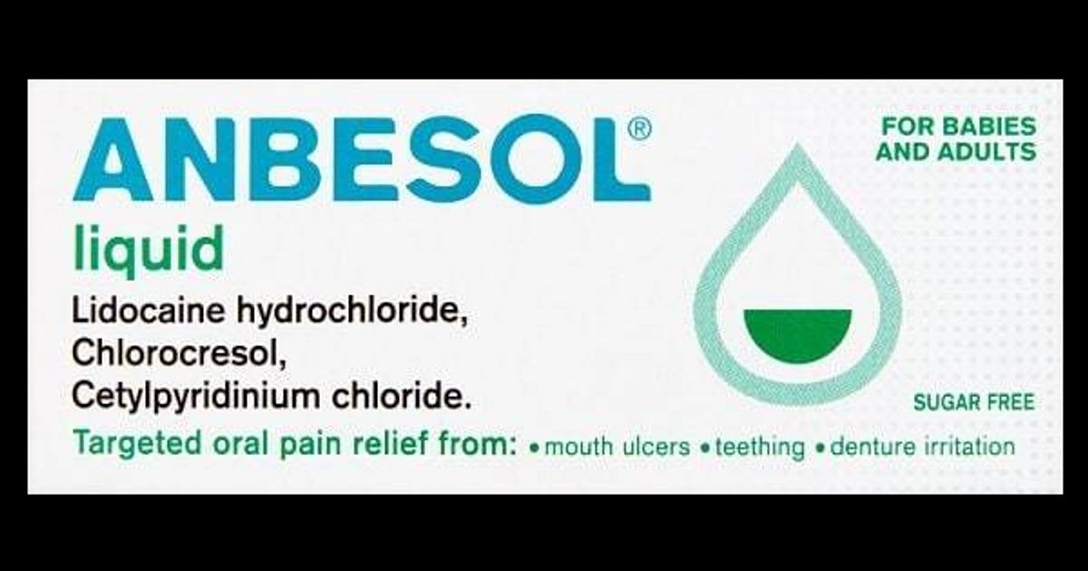 Anbesol Oral Liquid 10ml