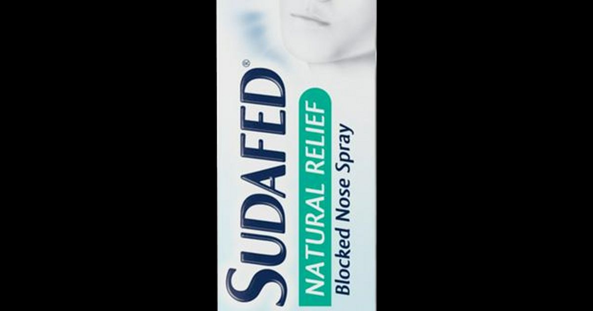 Sudafed Natural Relief Blocked Nose Spray 15ml Sudafed Natural Relief Blocked Nose Spray 15ml