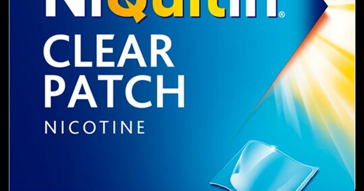 Niquitin 14mg Patches Step 2 Clear Pack of 14