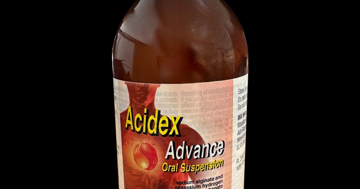 Acidex Advance Oral Suspension Aniseed 500ml