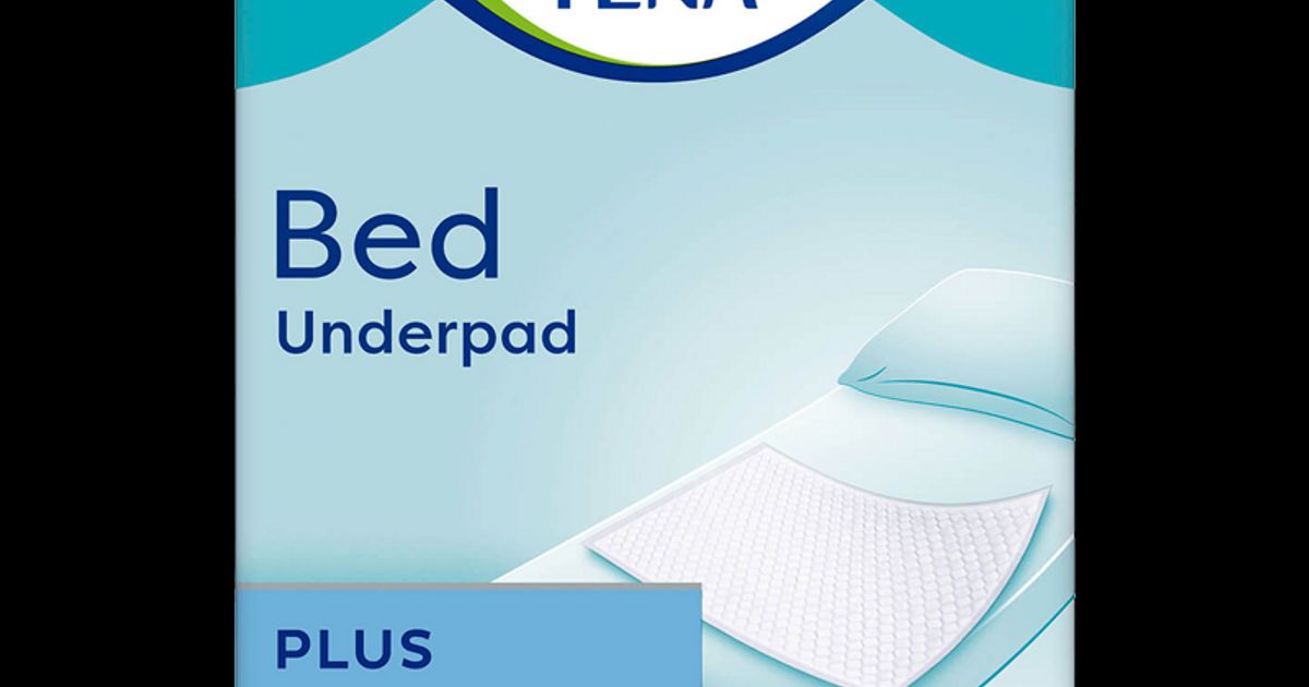 TENA Bed Underpad Plus 60cm x 90cm Pack of 5