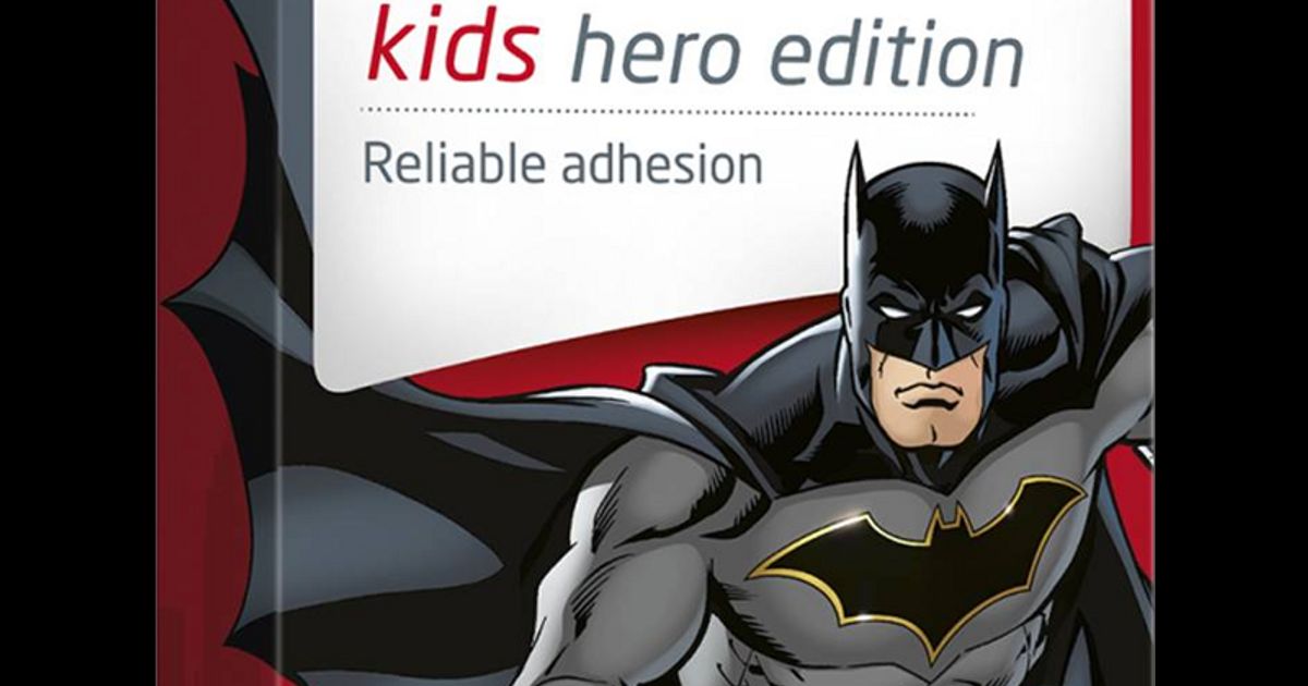 Leukoplast Kids Hero Edition Batman Plasters Pack of 12