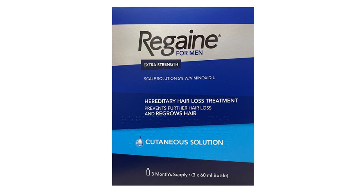 Regaine For Men Extra Strength 3 x 60ml