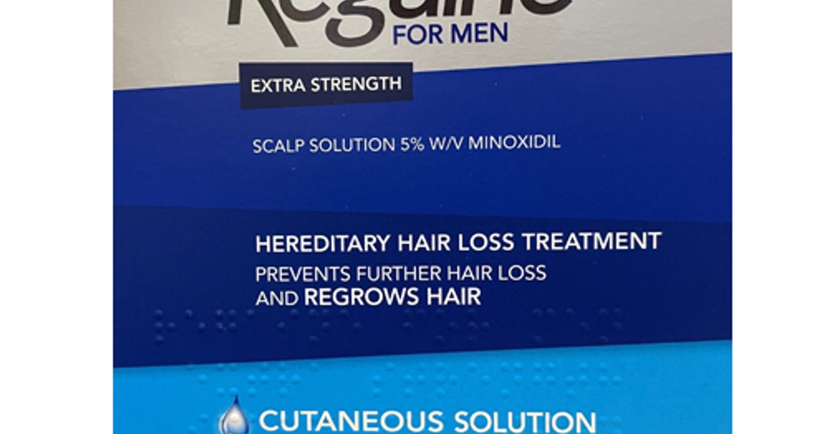 Regaine For Men Extra Strength 3 x 60ml