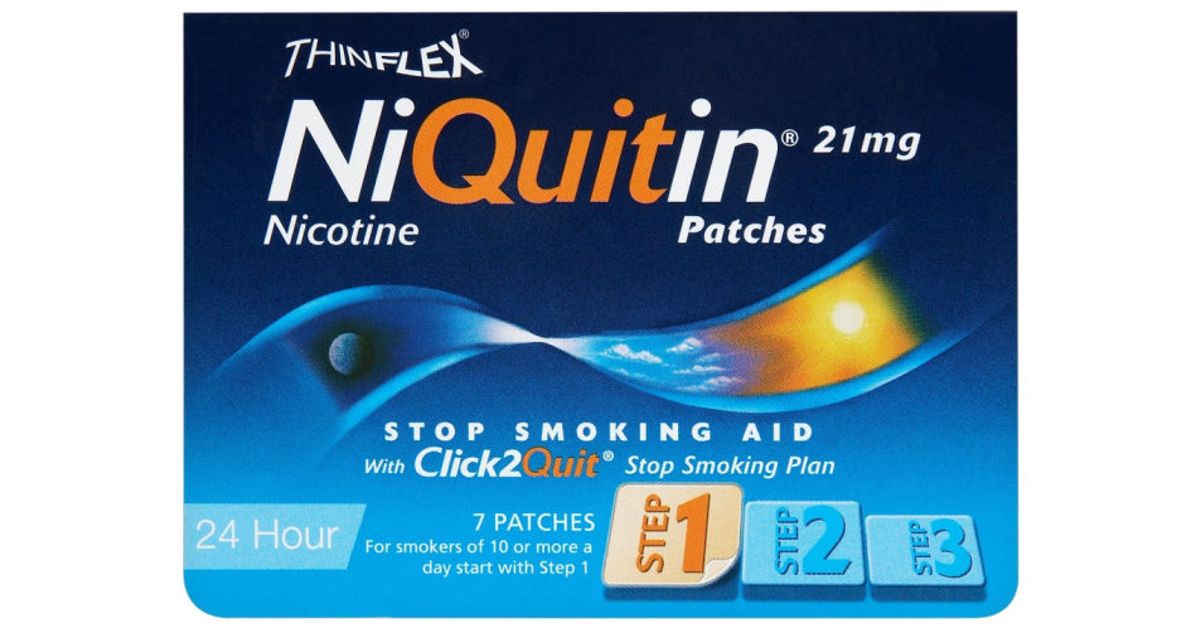 Niquitin 21mg Patches Original Pack of 7