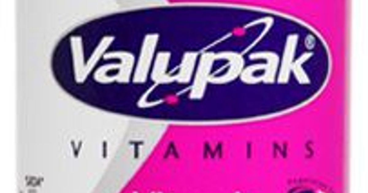 Valupak Vitamin B Complex Tablets Pack of 60