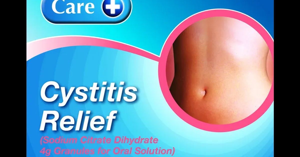 Care Cystitis Relief 4g Sachets Pack of 6