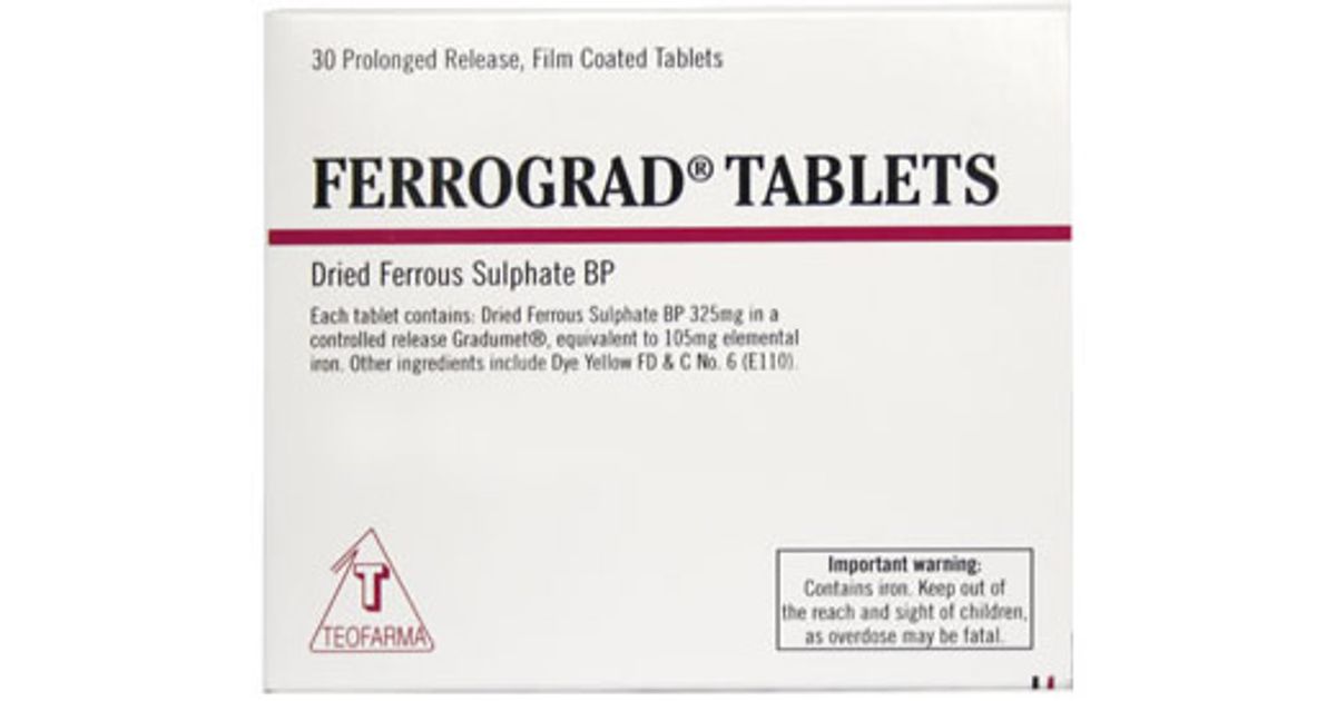 Ferrograd Tablets Pack of 30