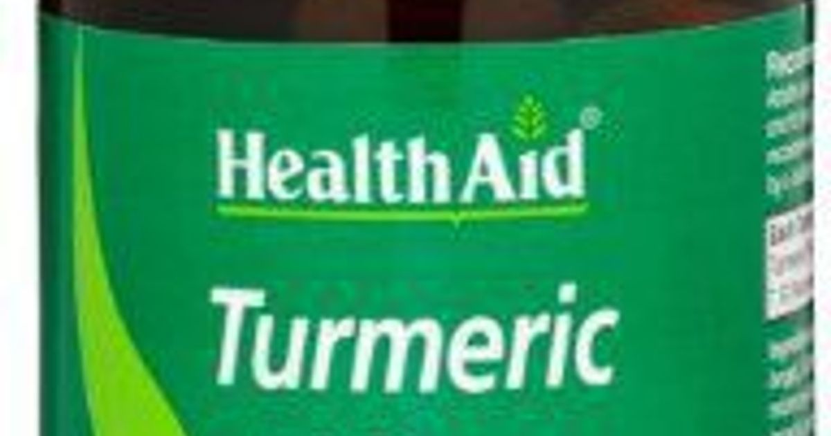 HealthAid Turmeric 750mg Tablets Pack of 60