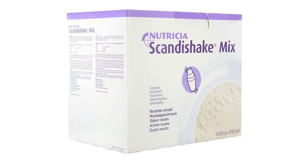Scandishake Mix Sachets Unflavoured 85g Pack of 6