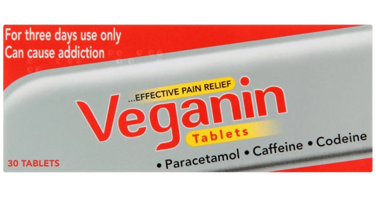 Veganin Tablets Pack of 30