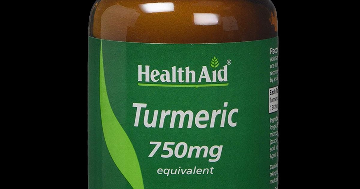 HealthAid Turmeric 750mg Tablets Pack of 60