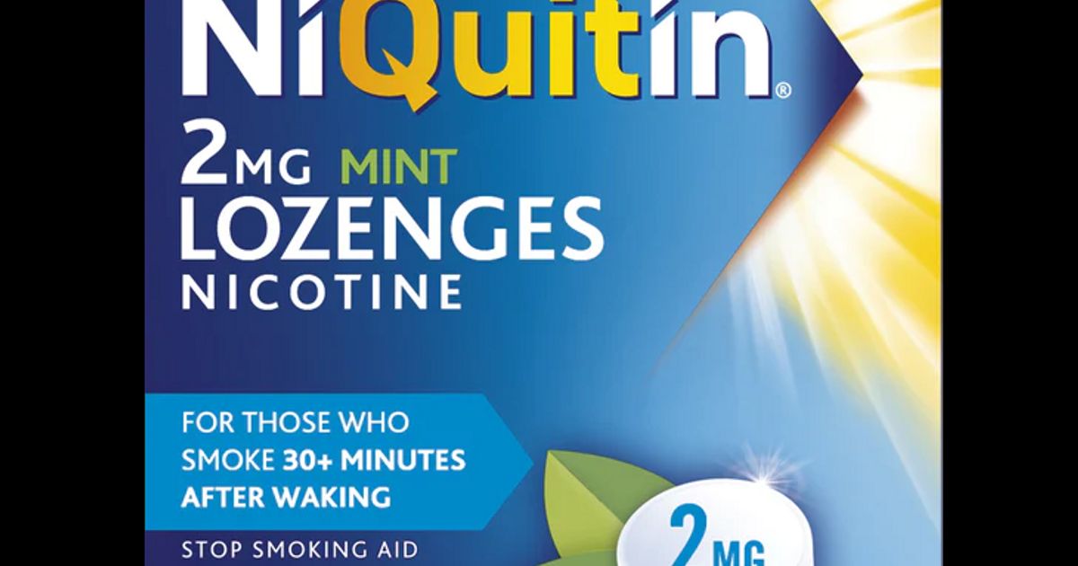Niquitin 2mg Lozenges Mint Pack of 72
