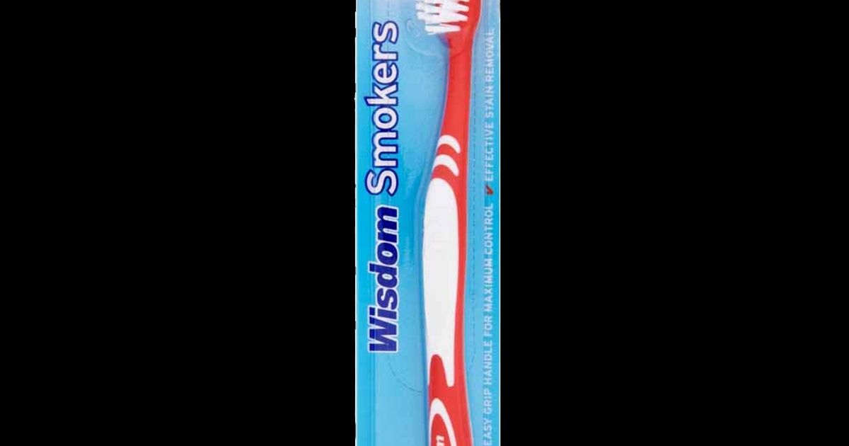 Wisdom Smokers Toothbrush