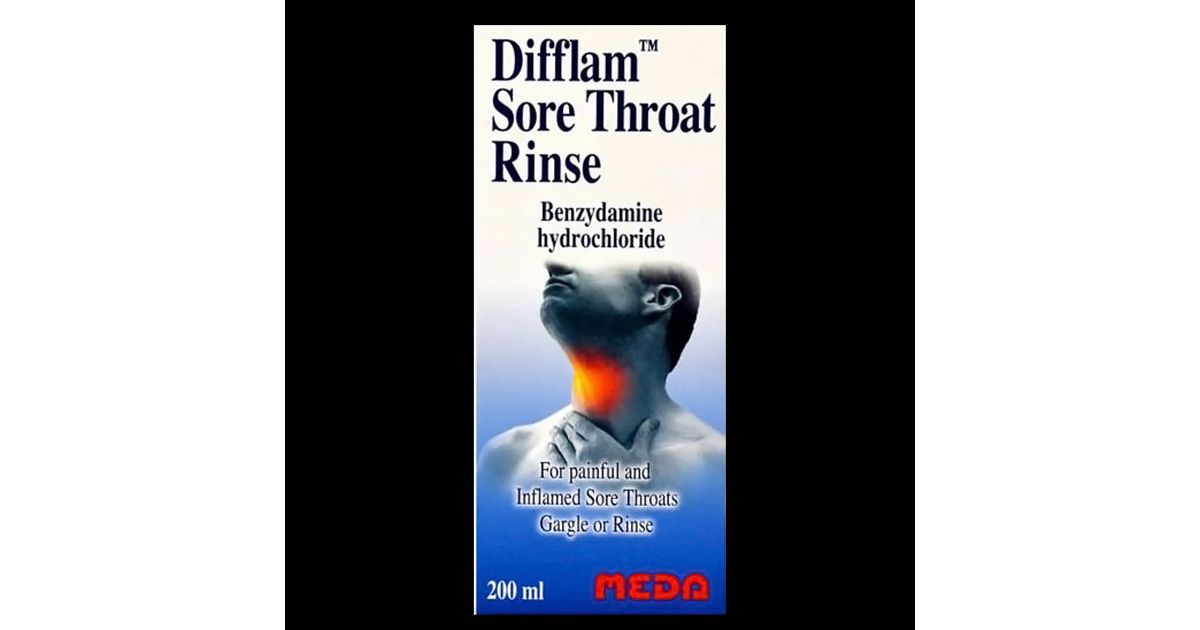 Difflam Sore Throat Rinse 200ml