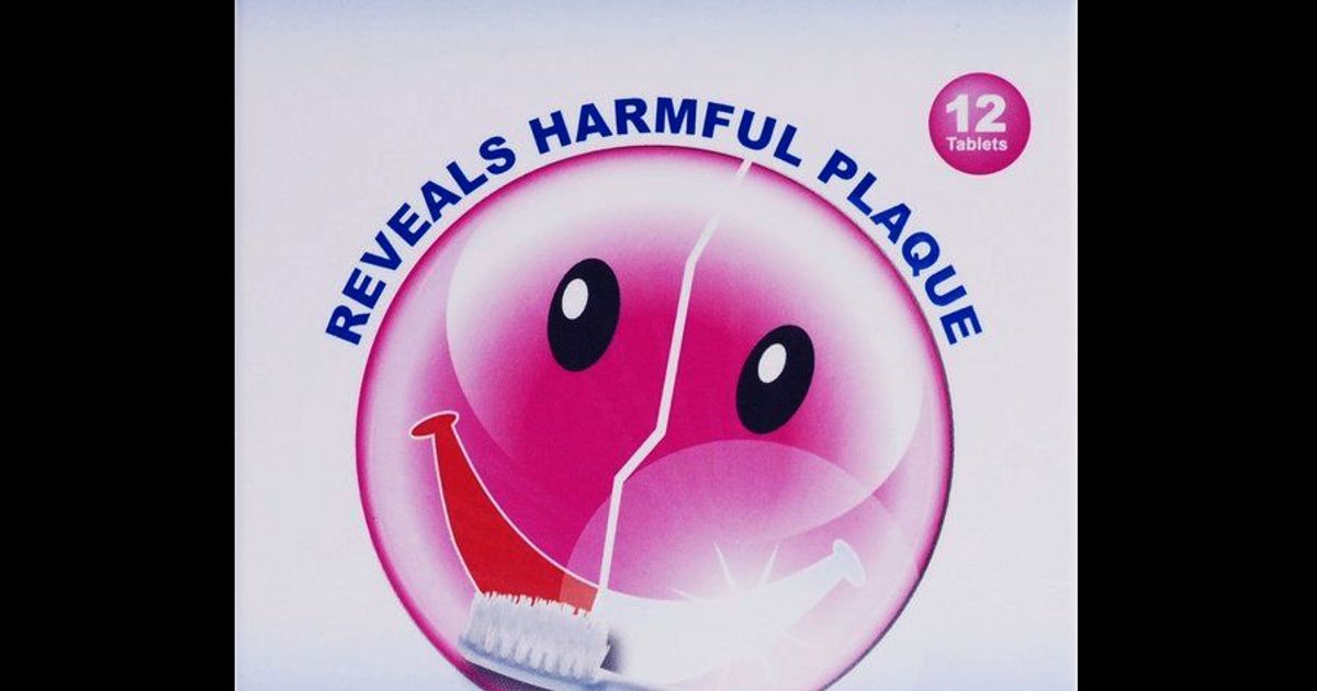 Ceplac Dental Disclosing Tablets Pack of 12