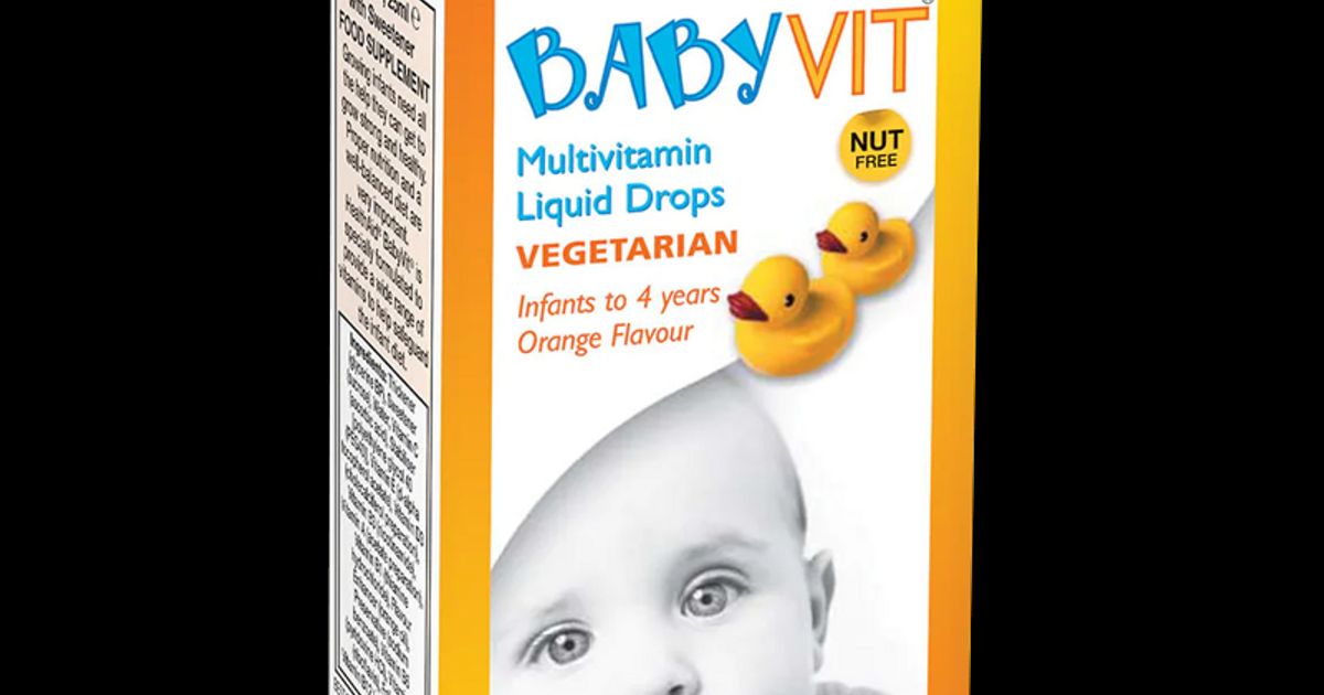 HealthAid BabyVit Multivitamin Drops Orange Flavour 25ml
