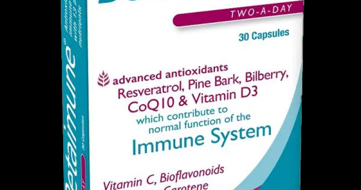 HealthAid Betaimune Antioxidant Capsules Pack of 30