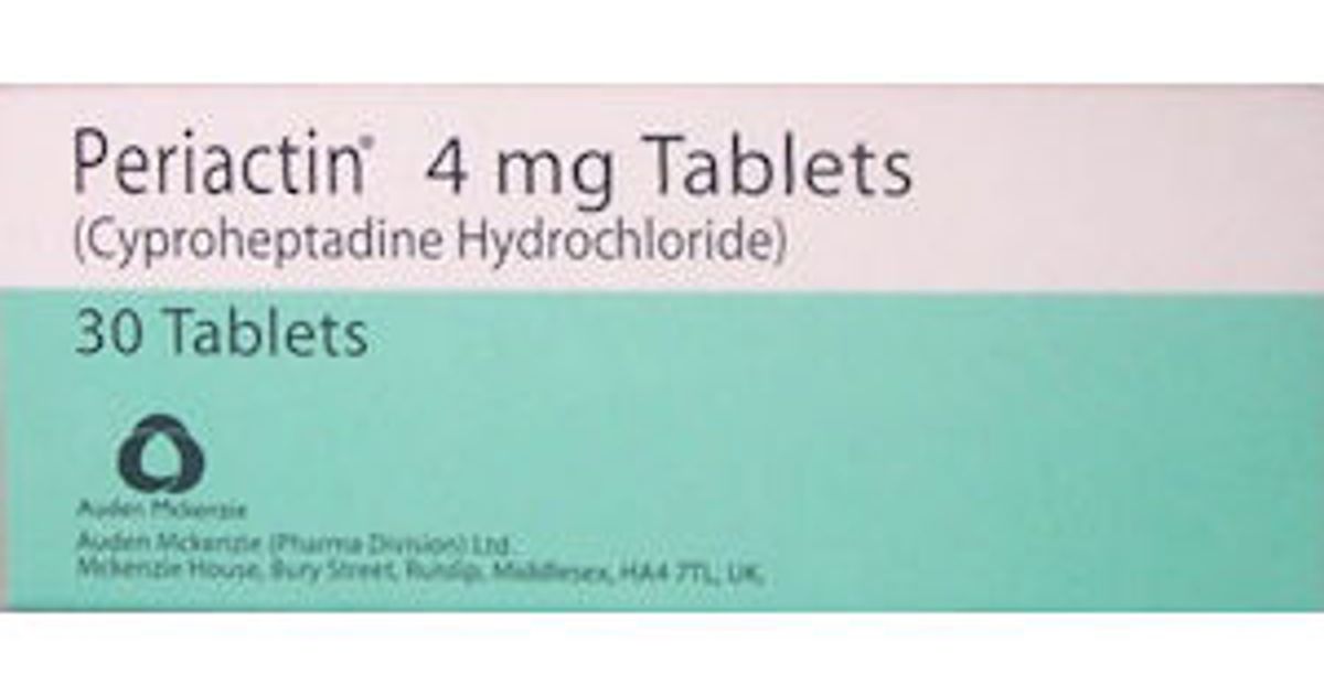 Periactin Anti-Histamine Tablets Pack of 30