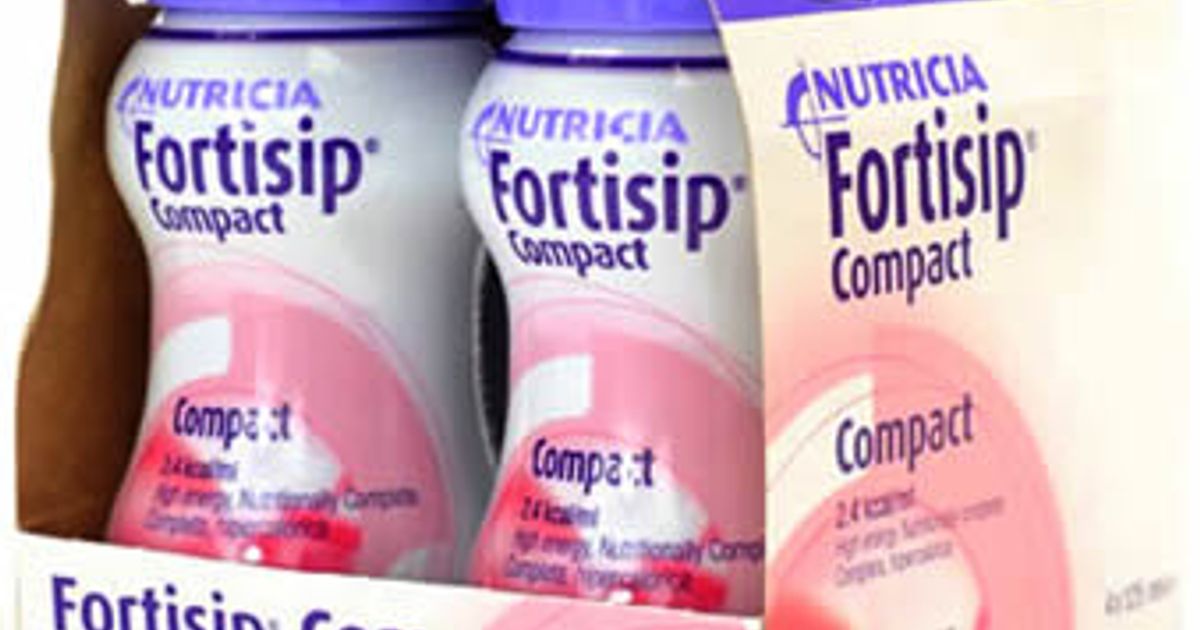 Fortisip Compact Strawberry 125ml Pack of 4