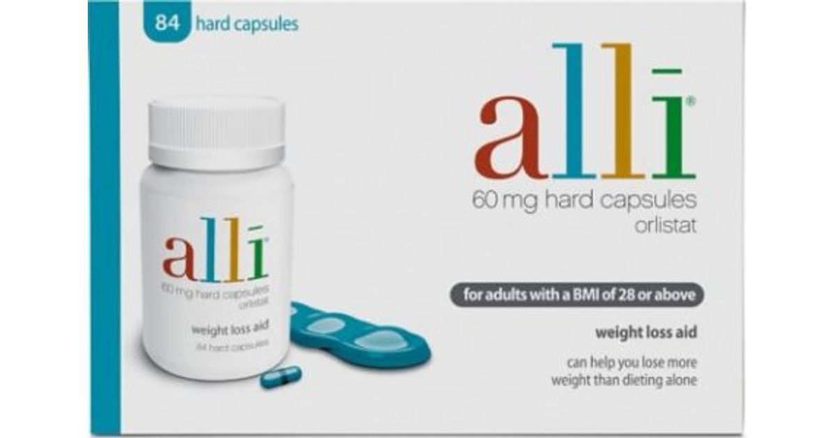 Alli Weight Loss Capsules 60mg (Pack of 84)