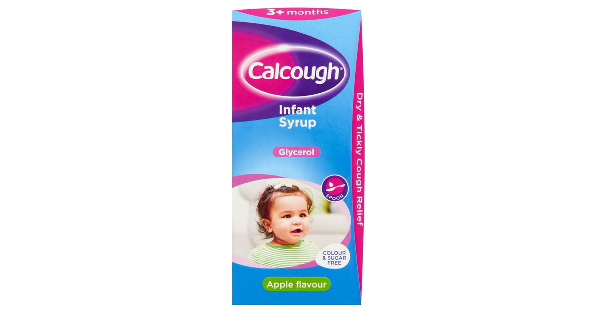 Calpol Calcough Infant Syrup 125ml