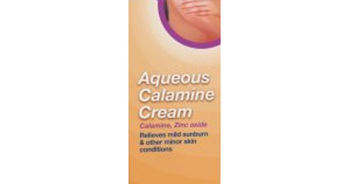 Care Aqueous Calamine Cream 100g