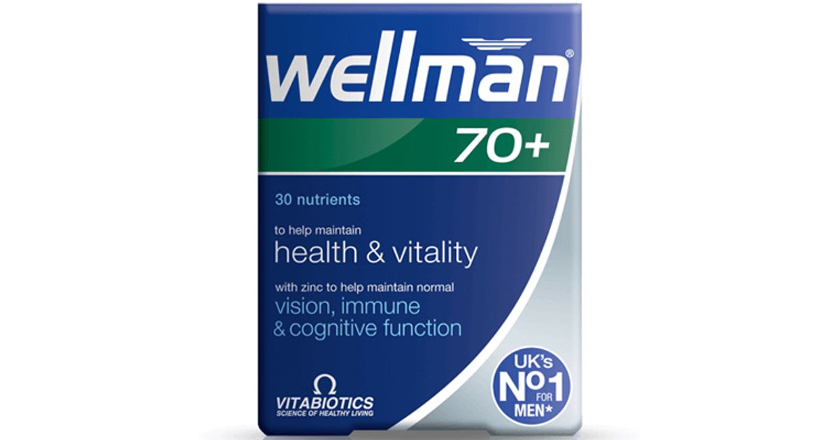 Wellman 70+ Tablets Pack of 30