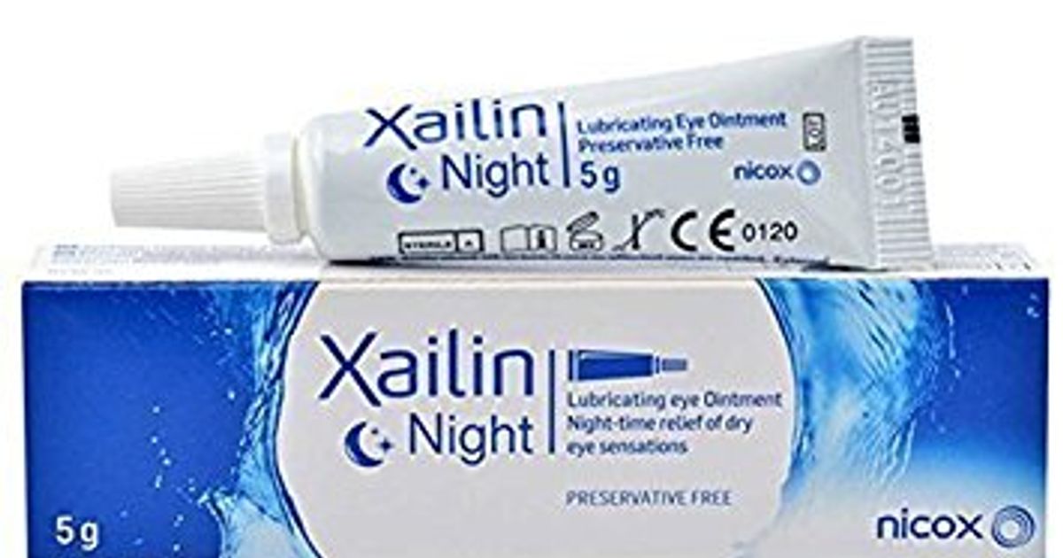 Xailin Night Lubricating Eye Ointment 5g