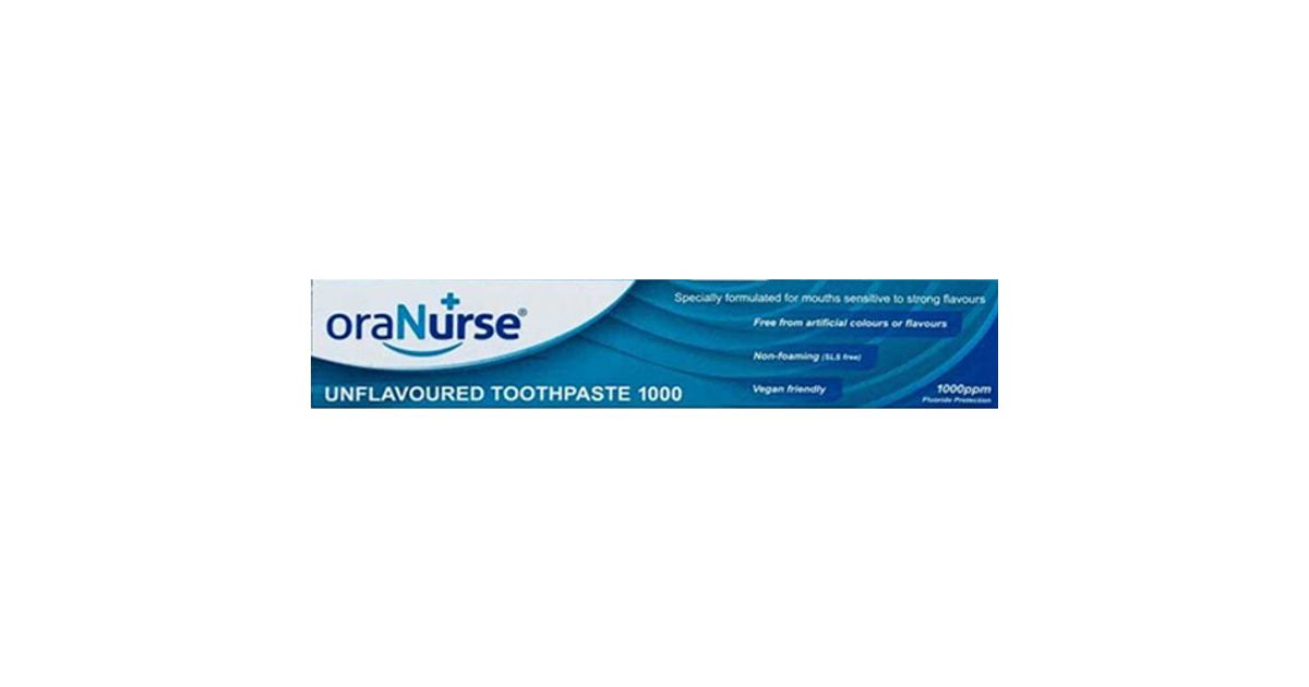 OraNurse Unflavoured Toothpaste 0 - 3 Years 50ml