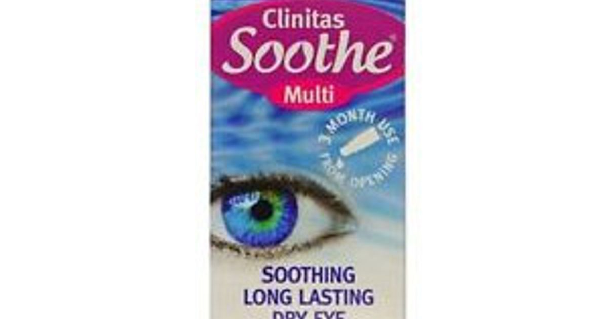 Clinitas Soothe Multi Dry Eye Relief Drops 10ml