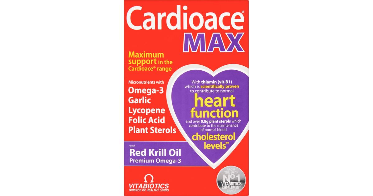 Cardioace Max Capsules Pack of 84