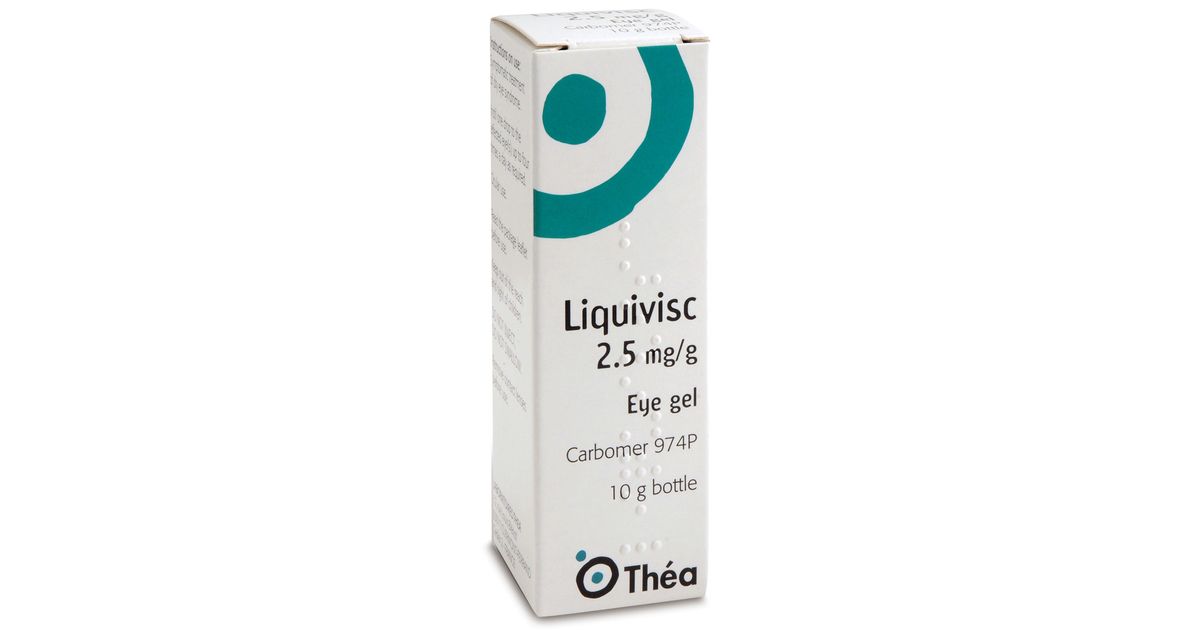 Liquivisc Gel For Dry Eyes 10g