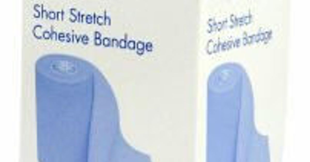 Actico Cohesive Short Stretch Bandage 6cm x 6m