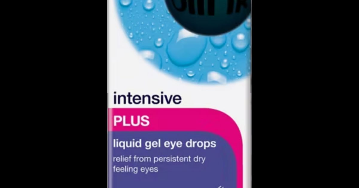 Blink Intensive Tears Plus Liquid Gel Eye Drops 10ml