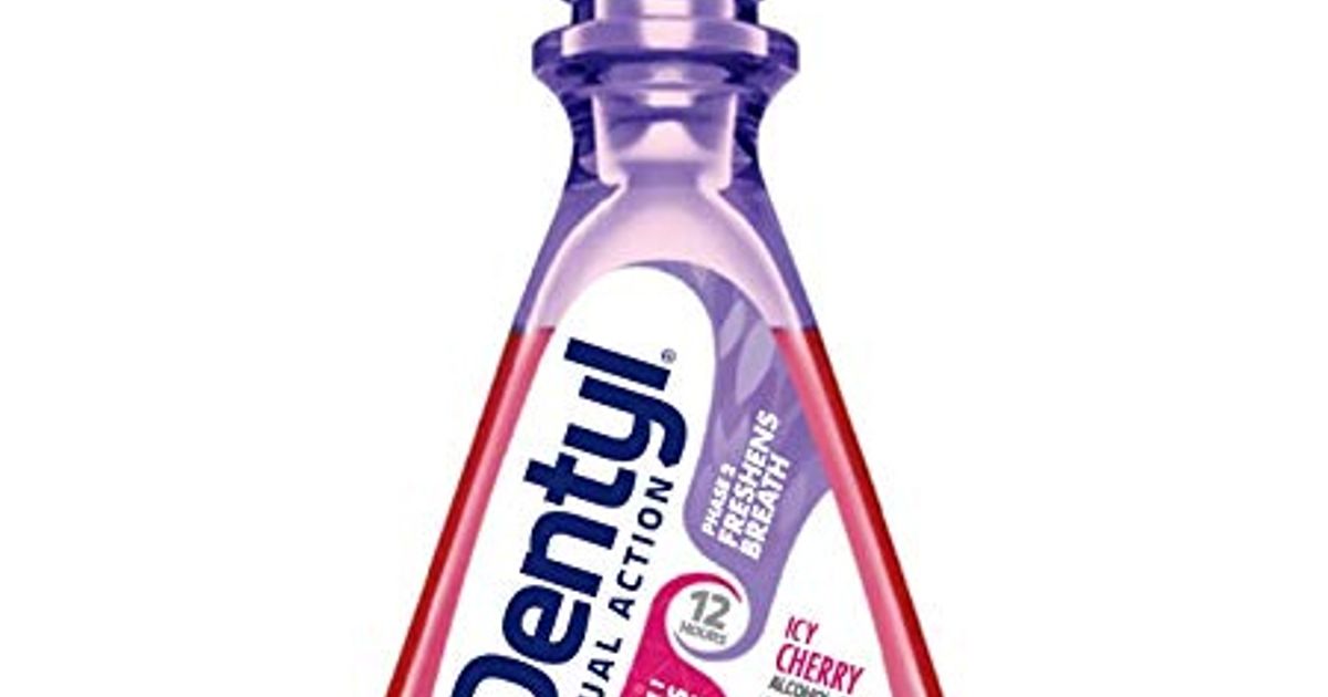 Dentyl Dual Action Icy Cherry CPC Mouthwash 500ml