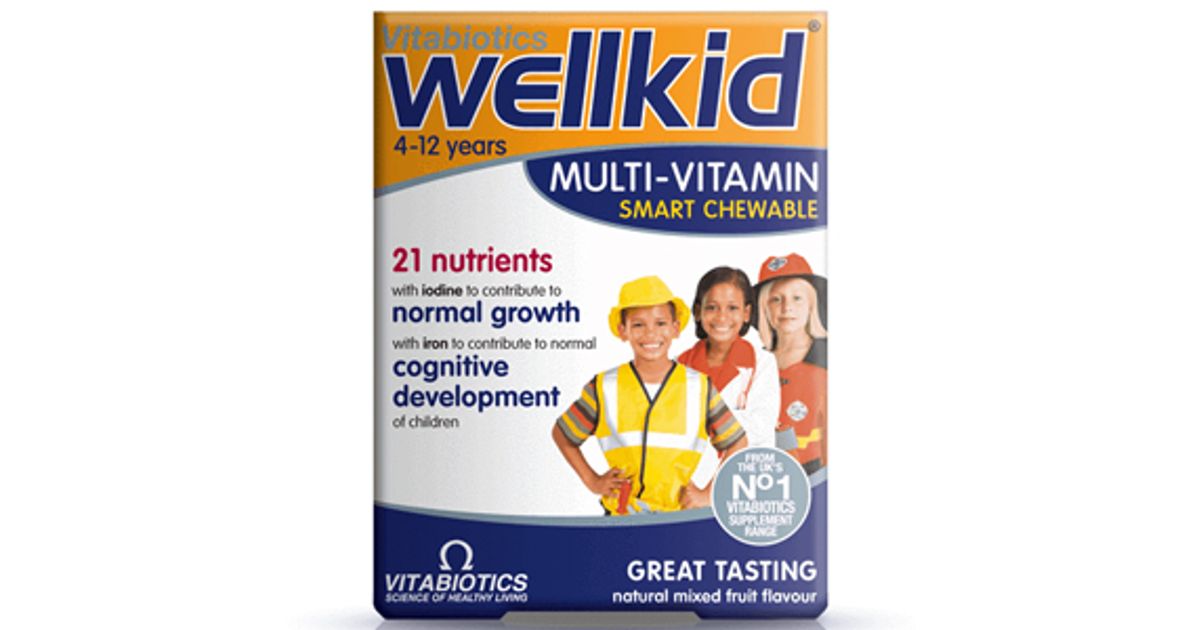 Wellkid Multivitamin Smart Chewable Tablets Pack of 30