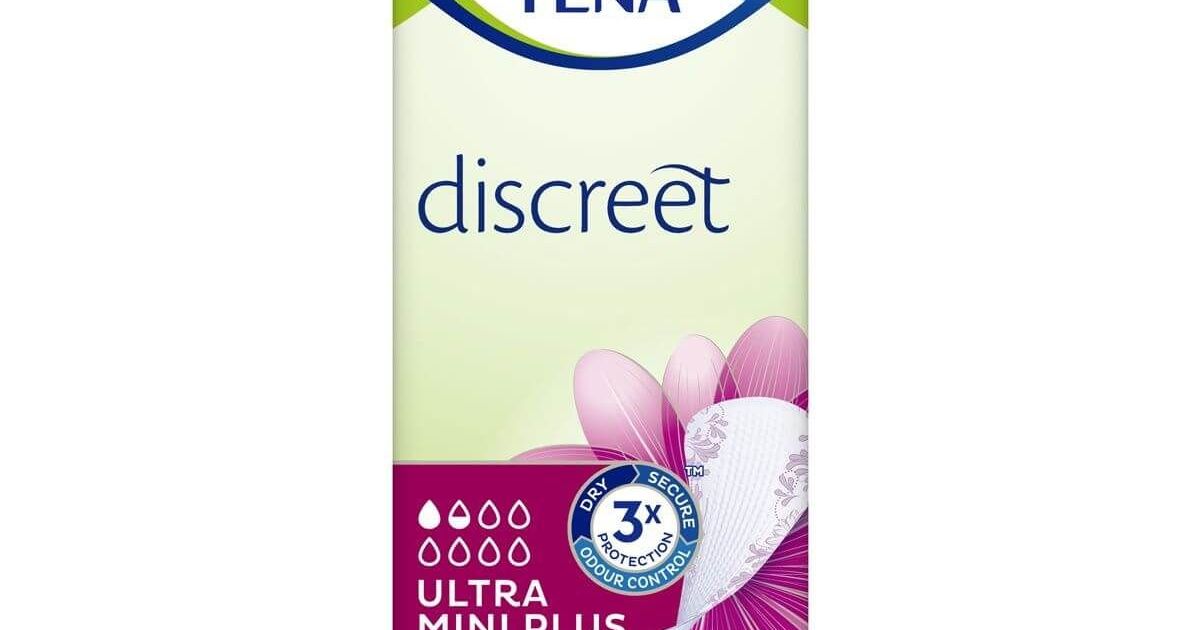 TENA Discreet Ultra Mini Plus Pack of 24