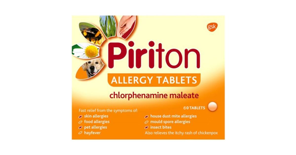 Piriton Allergy Tablets Pack of 60